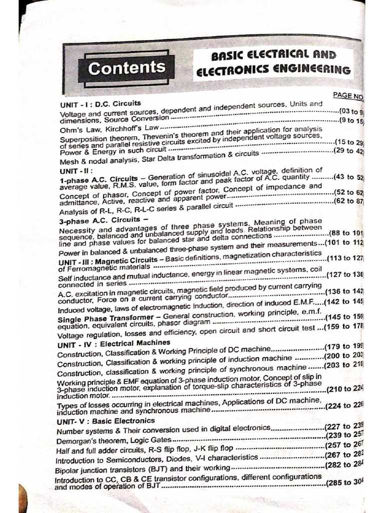 BEEE Books PDF | PDF