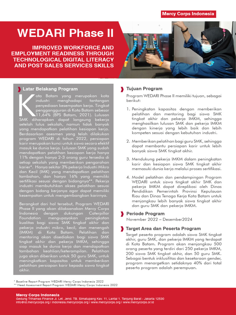 Peningkatan Kesiapan Kerja di Batam | PDF | Bisnis