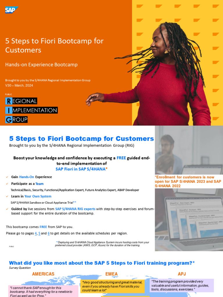 5 Steps To Fiori Bootcamp For Customers | PDF | Cloud Computing ...