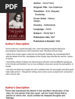 Act 1 | PDF | Anne Frank