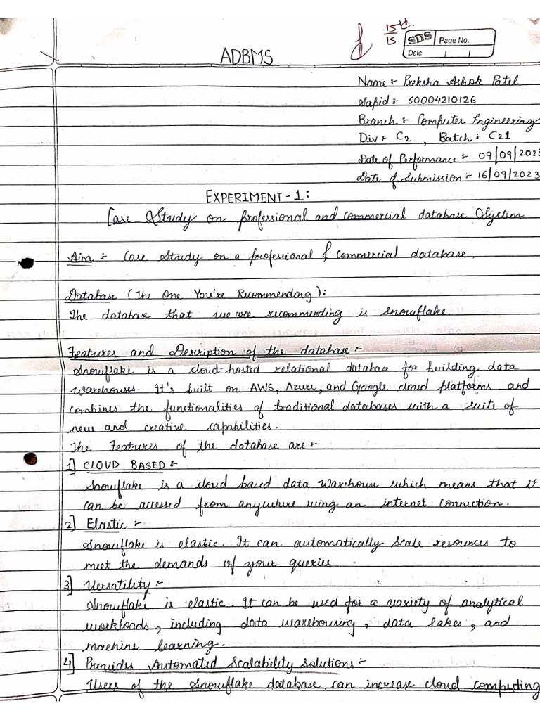 Adbms All | PDF | Database Index | Data Management Software