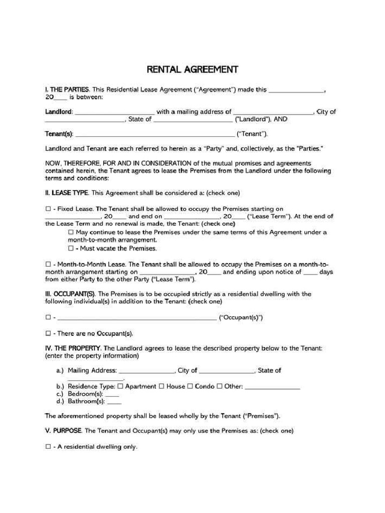 Rent | PDF