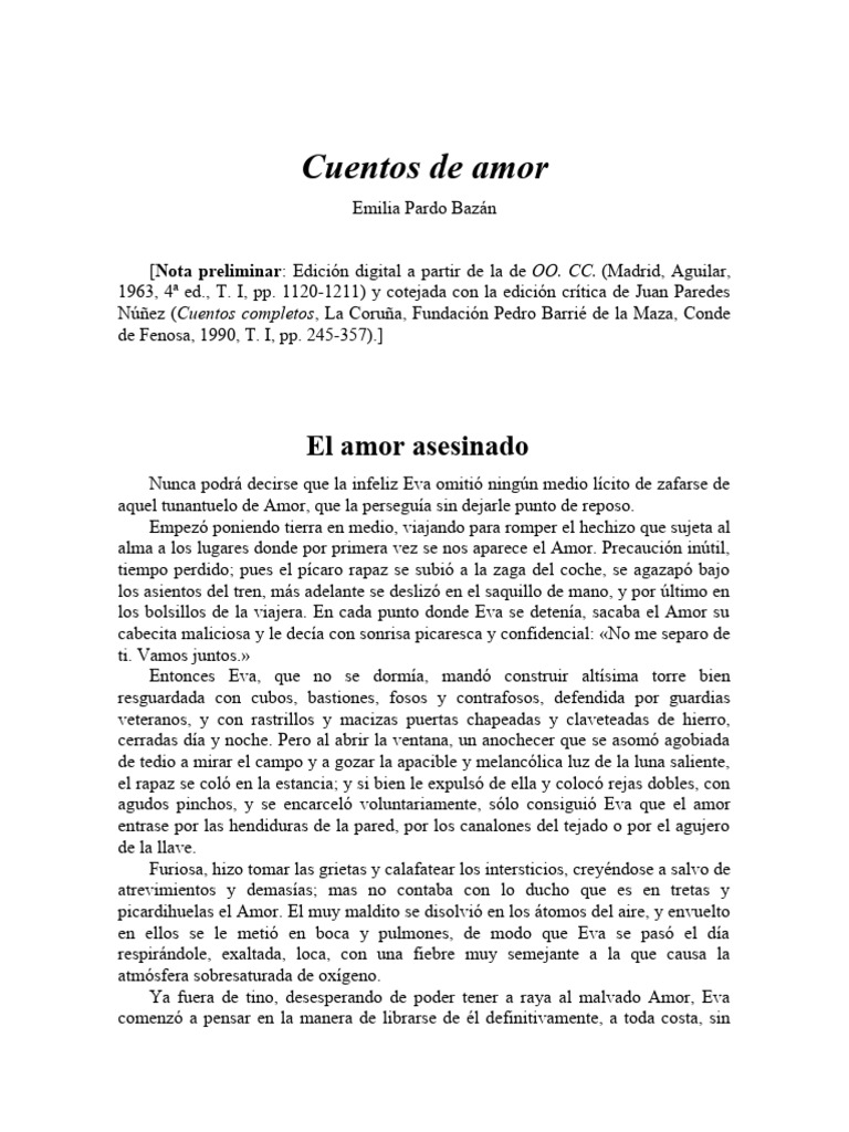 Cuentos de Amor | PDF