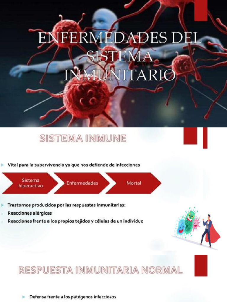 Enfermedades Del Sistema Inmunitario - Patología | PDF