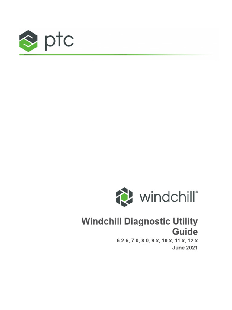 Windchill Diagnostic Utility Guide | PDF | Copyright Infringement ...