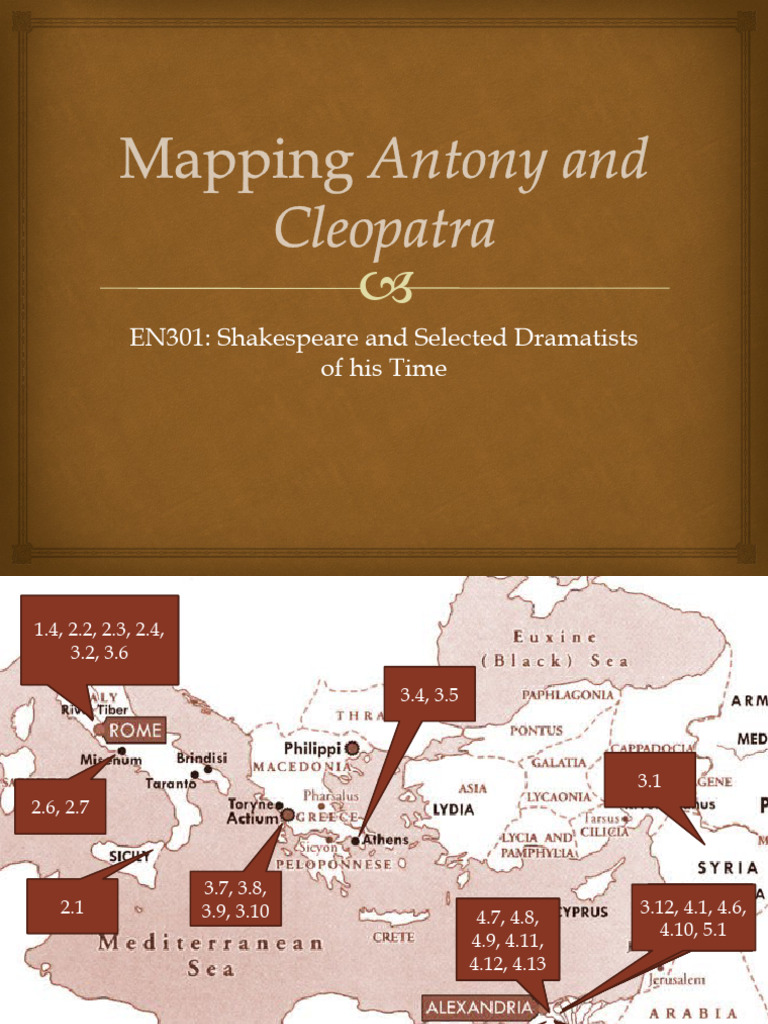 "Antony and Cleopatra: Themes and Analysis" | PDF | Mark Antony | Cleopatra