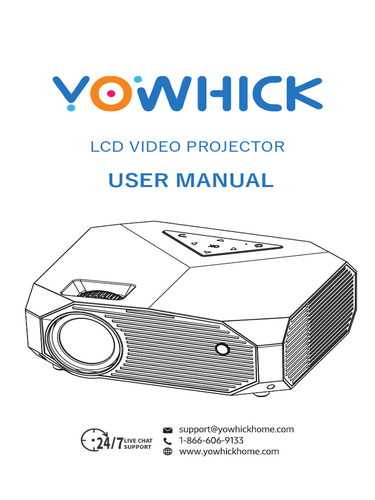 Yowhick Projector DP03 User Manual | PDF | Electromagnetic Interference | Radio