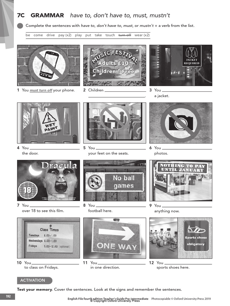 Modal Verbs - Obligation and Advice | PDF