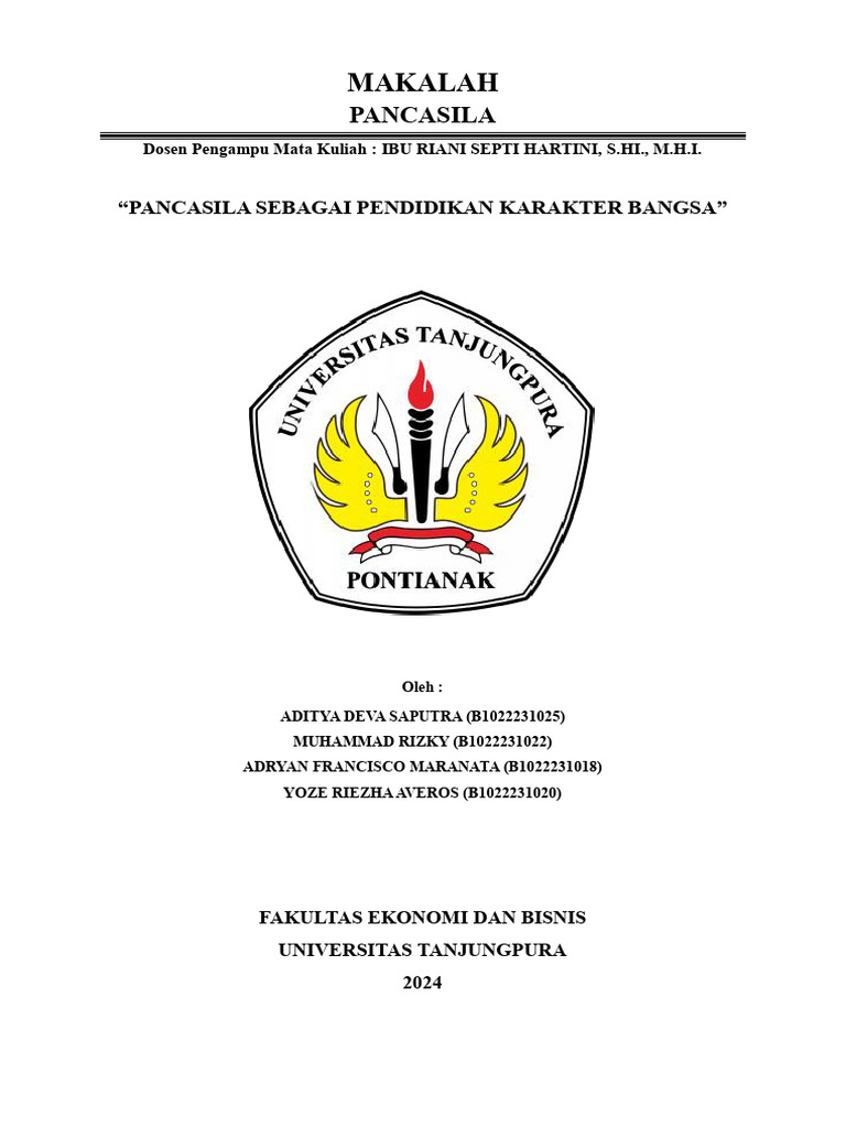 Kelompok 3 - Uas Pancasila | PDF | Karier & Perkembangan