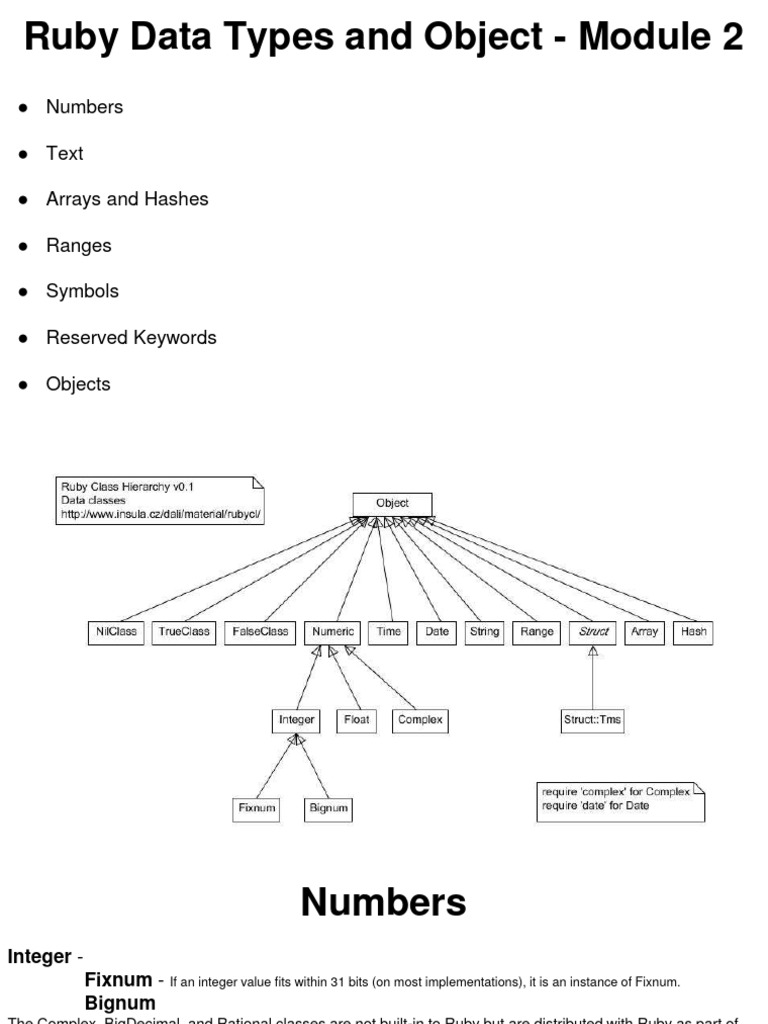 Лекция Ruby | PDF | String (Computer Science) | Control Flow