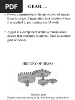 Gear Terminology and Nomenclature Guide | PDF | Gear | Helix