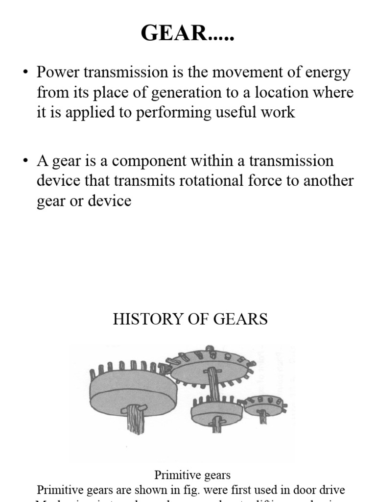 Gear Theory | PDF | Gear | Euclidean Geometry