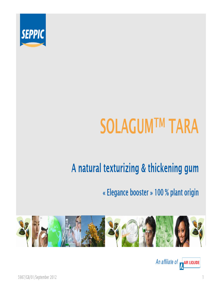 5987 Solagum Tara Slides GB | PDF | Chemistry | Chemical Substances