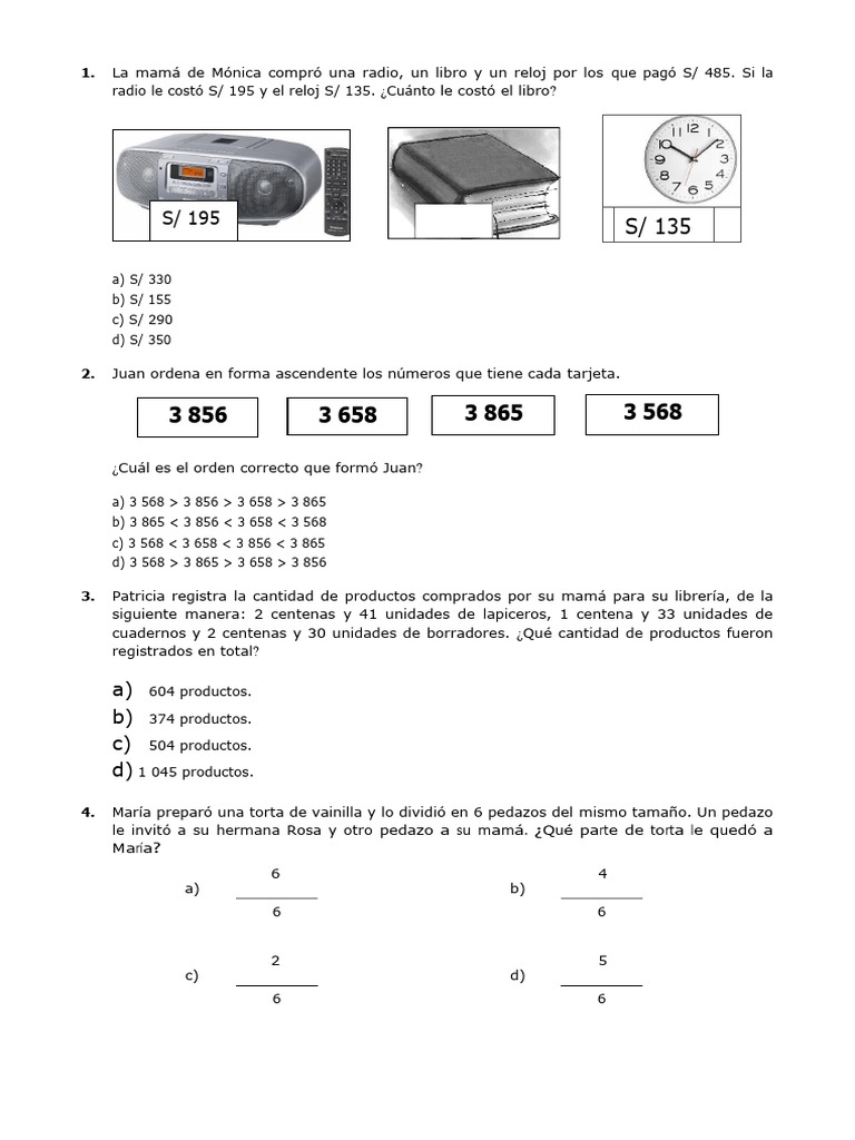 Practica Matematica | PDF
