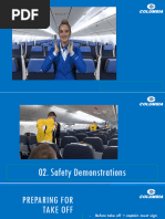 Flight Attendant Scripts | PDF | Seat Belt | Aviation