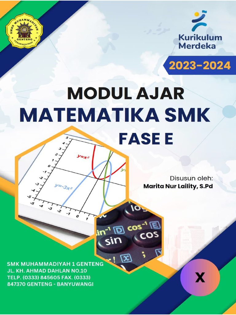 Modul Ajar MTK Fase e Marita | PDF