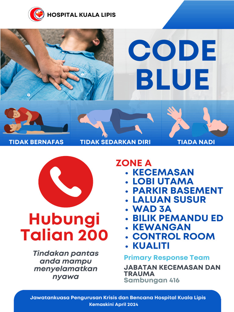 Code Blue Poster | PDF