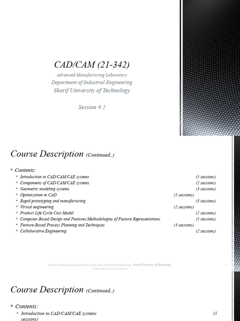 02 Cad-Cam | PDF | Computer Aided Design | Product Lifecycle