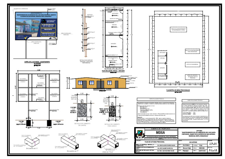15.plano de Obras Prov | PDF