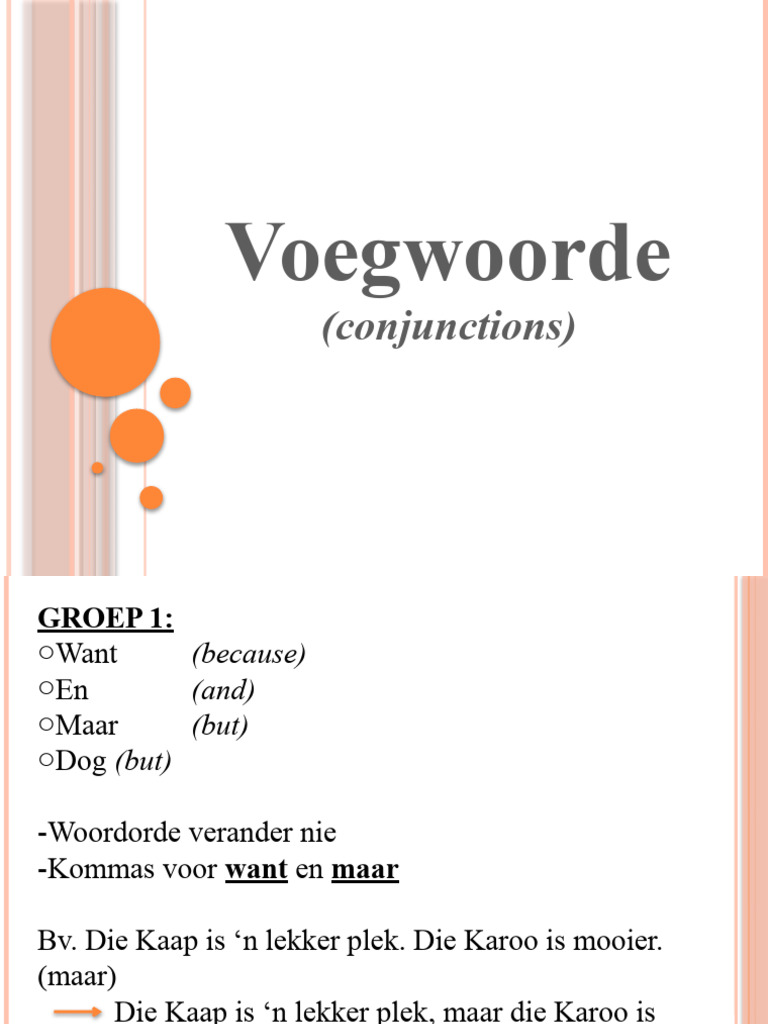 Voegwoorde | PDF
