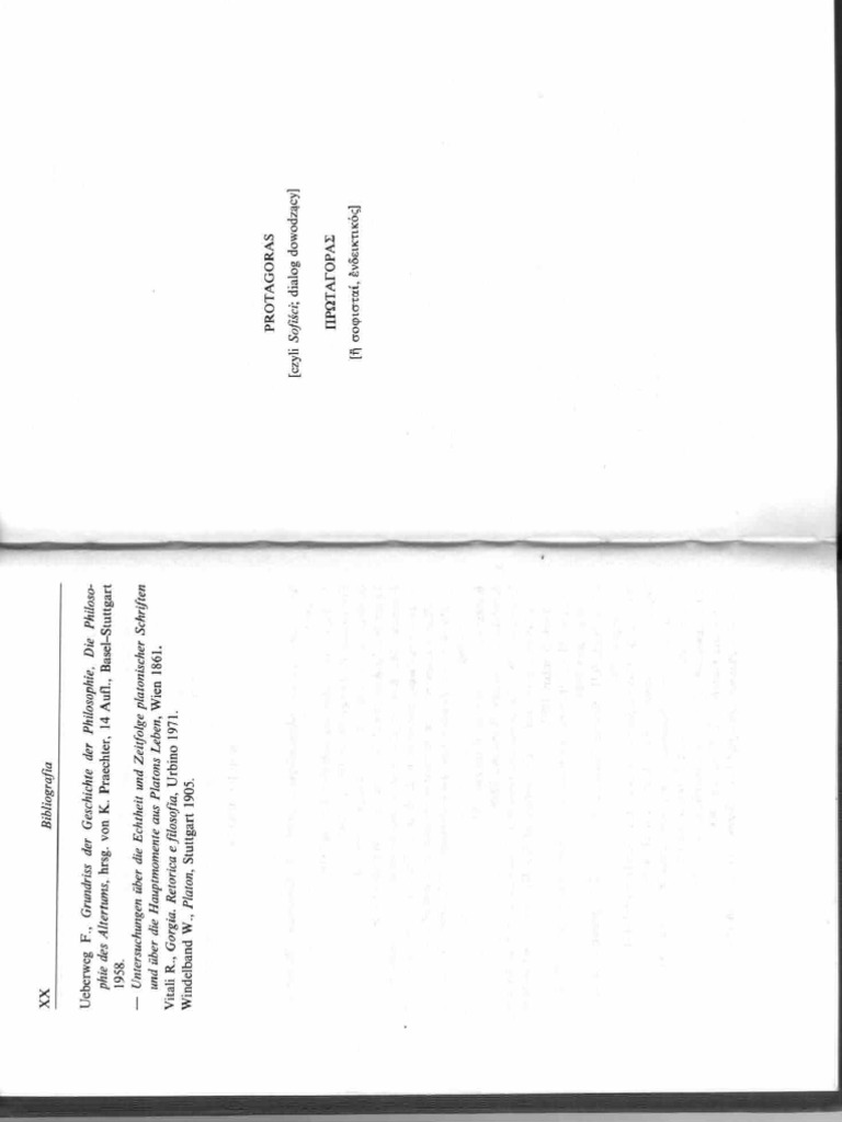 Platon Protagoras | PDF