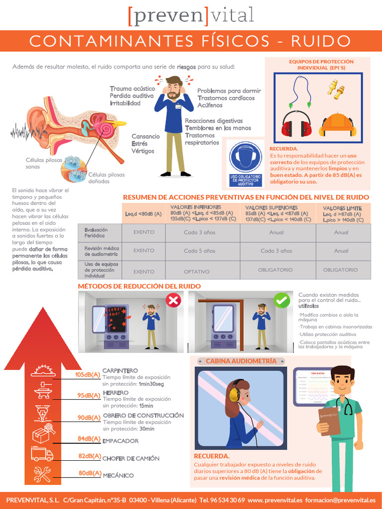 Efectos Del Ruido En La Salud Pdf Ruido Sentidos