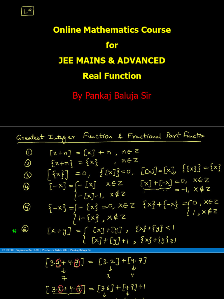 Real Function L9 | PDF | Apple Inc. | Tablet Computer