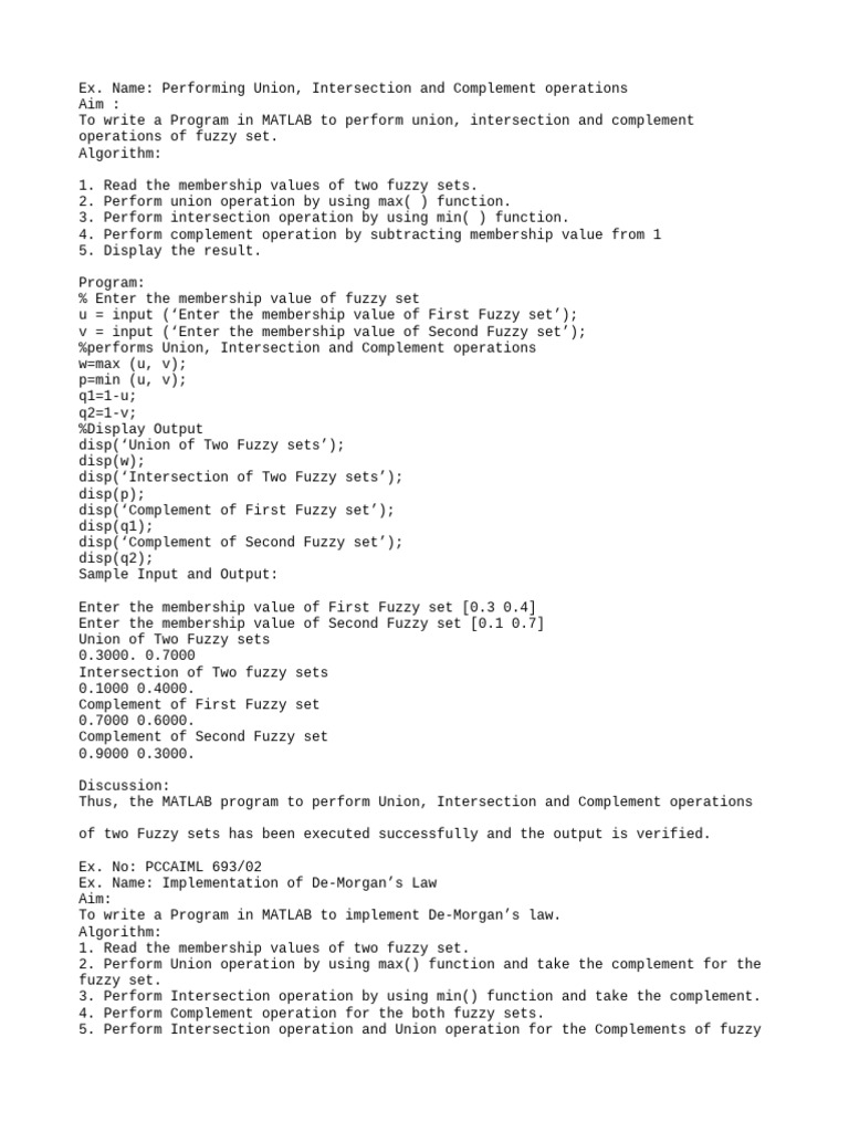 AD | PDF | Fuzzy Logic | Algorithms And Data Structures