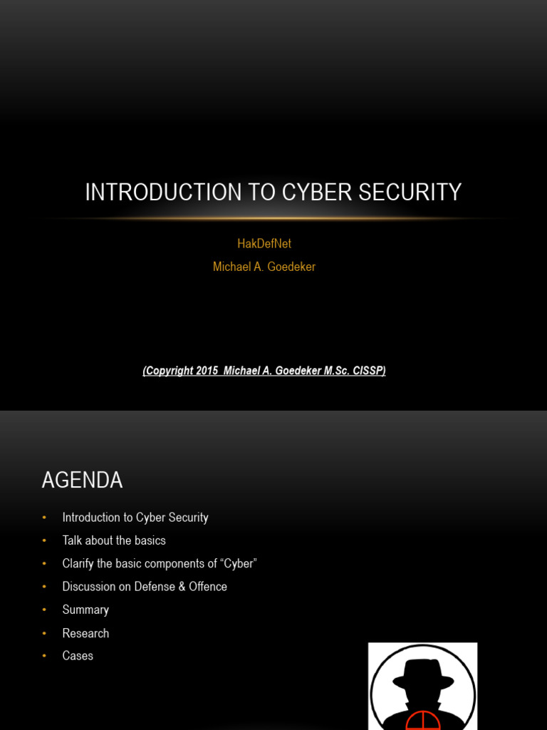 002 IntroCyberSecOnline-Draft | PDF | Cyberwarfare | Security