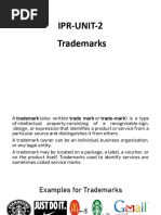 Evolution and Functions of Trademarks | PDF | Trademark | Property Law