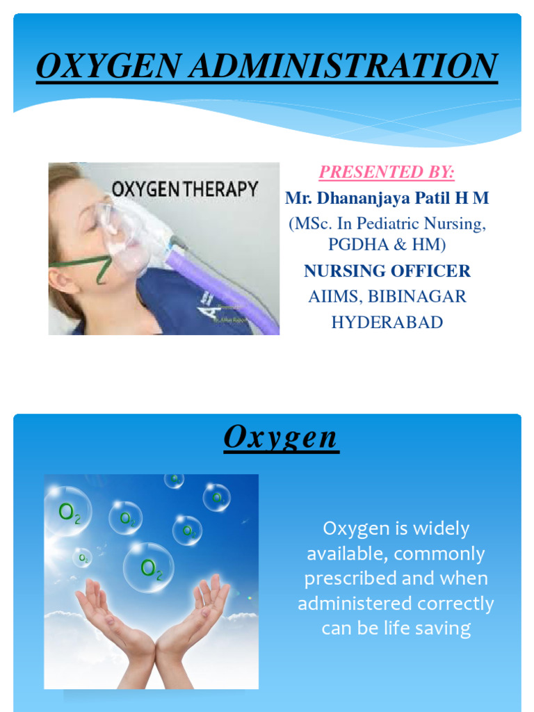 Oxygen-Administration-PPT | PDF | Physiology | Clinical Medicine