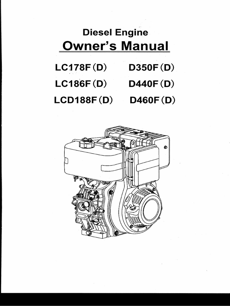 Loncin Diesel Engine Manual | PDF