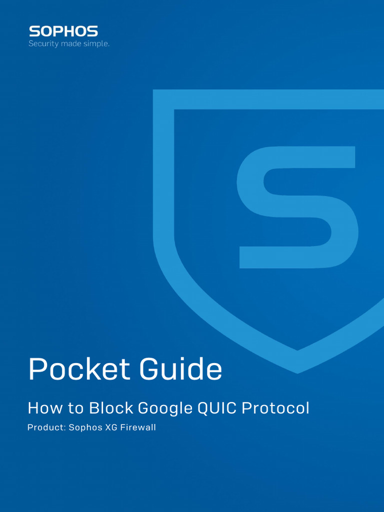 How To Block Google QUIC Protocol | PDF | Firewall (Computing ...