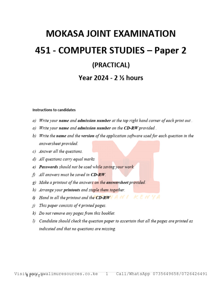 Computer Paper 2 | PDF | Artificial Intelligence | Intelligence (AI ...
