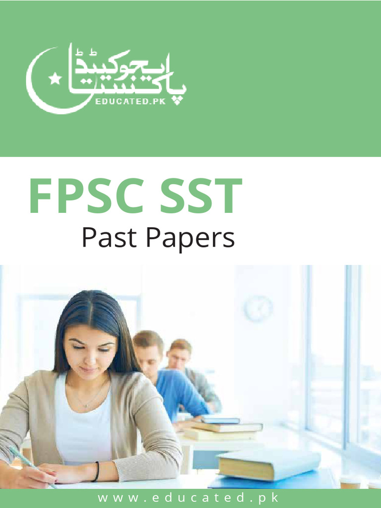 FPSC SST Past Papers Collection | PDF