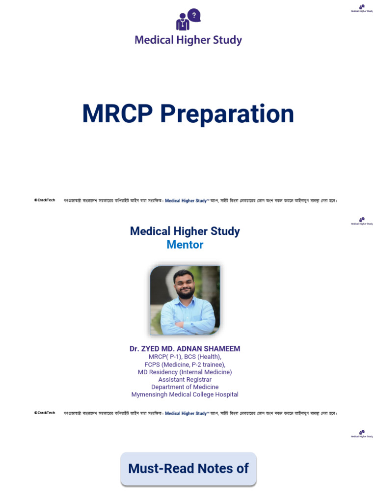 MRCP - Keynotes For Neurology - MHS | PDF | Epilepsy | Headache