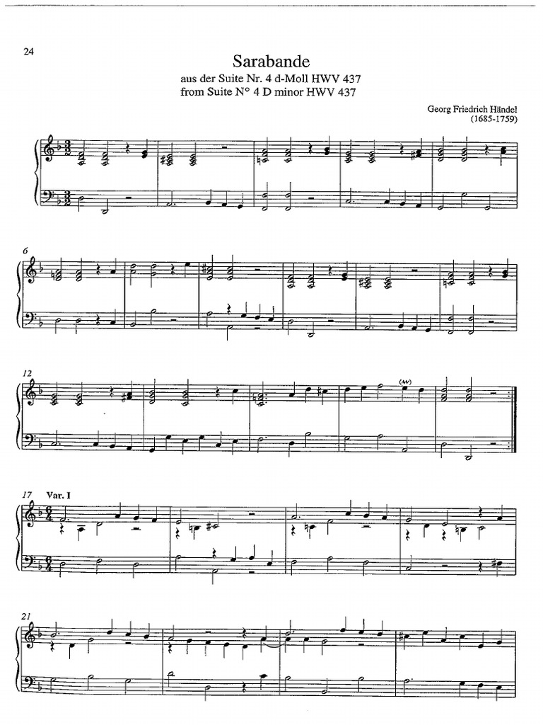 Sarabande | PDF