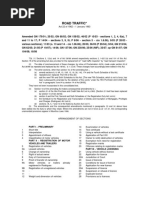 Lesotho Road Traffic Act of 1981 | PDF | Driver's License | Traffic