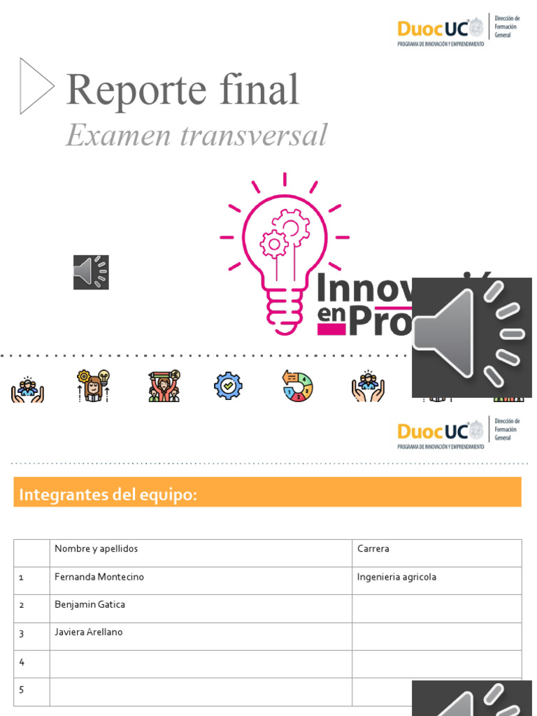 Reporte Final ET Innovación en Procesos (1) | Descargar gratis PDF | Inteligencia artificial ...
