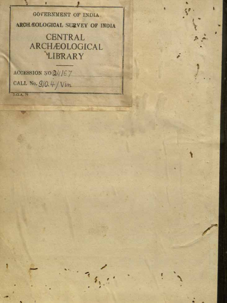 VINCENT Voyage of Nearchus 'India' | PDF