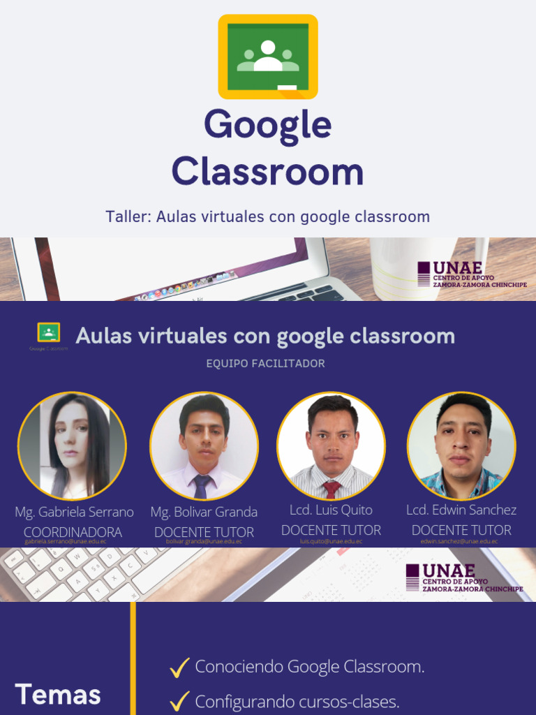 Taller Google Classroom | PDF | Informática | Software