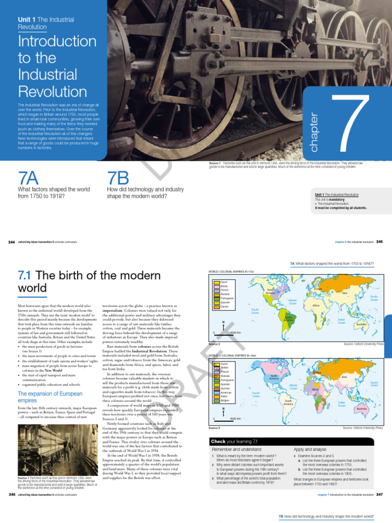 Impact of the Industrial Revolution | PDF | Industrial Revolution ...
