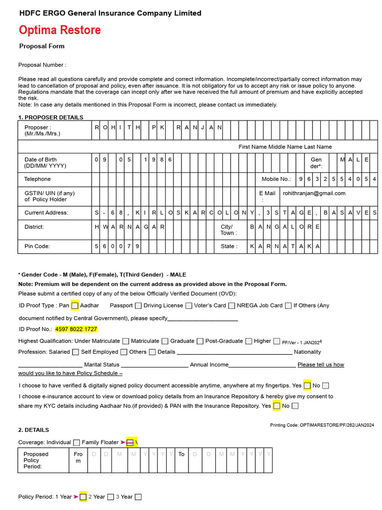 Optima Restore | PDF | Payments