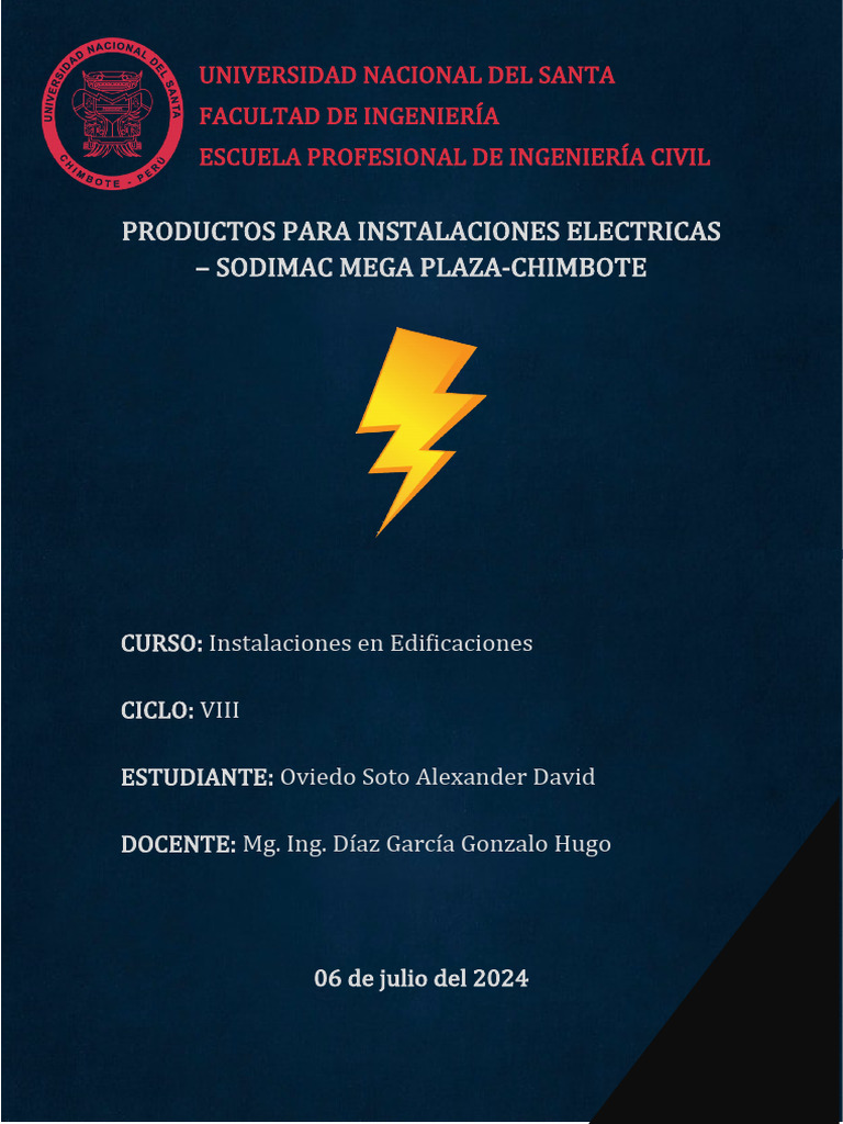 Productos Eléctricos en Chimbote | PDF | Diodo emisor de luz | Encendiendo