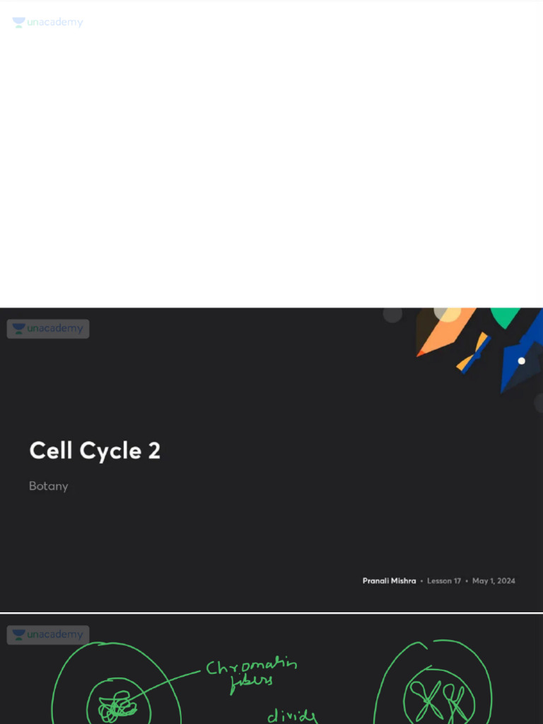 Cell Cycle Slides | PDF