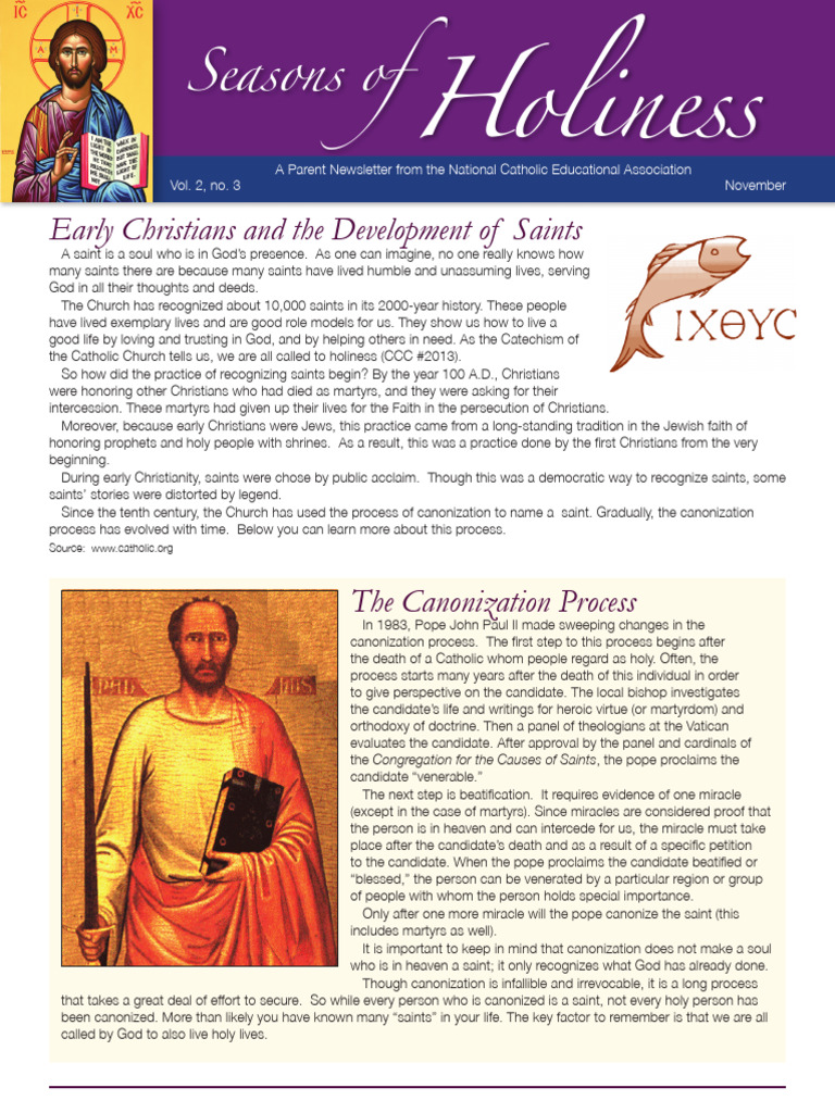 All-About-Saints | PDF | Saint | Catholic Church