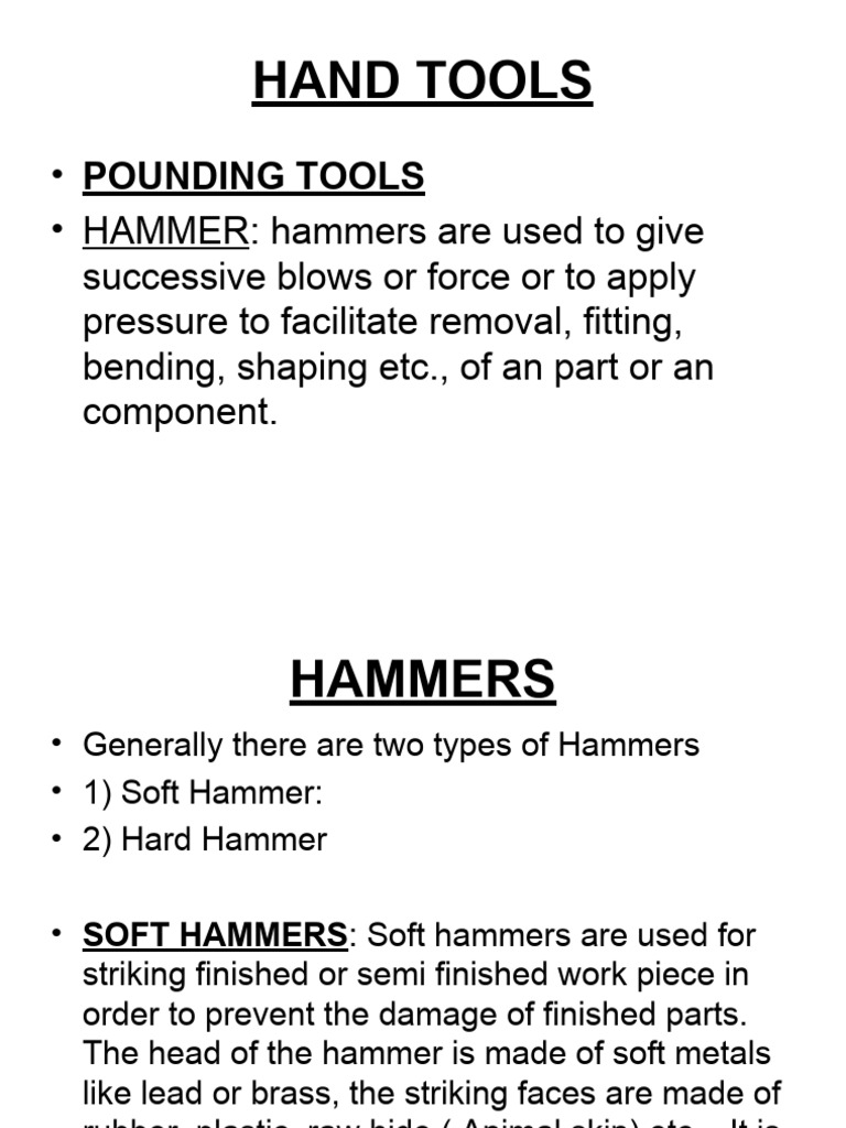 Hammer | PDF | Hammer | Metals