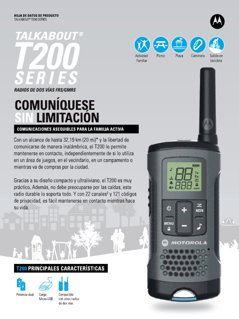 T200 Data Sheet ES-1 | PDF