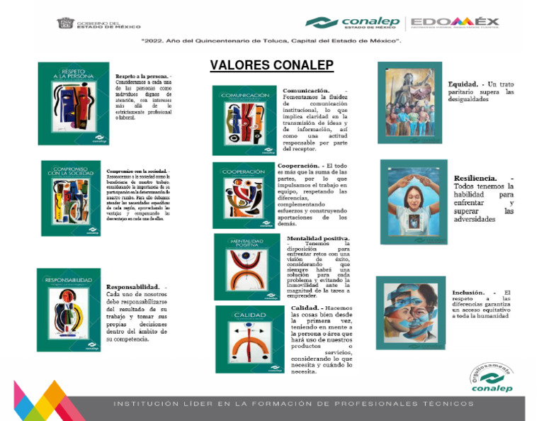 Valores Conalep | PDF