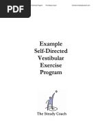Vestibular Rehabilitation: Gaze Stabilization Exercise Vorx1 | PDF ...